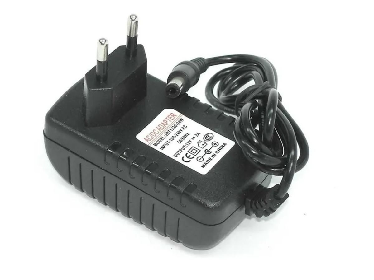 Купить блок питания (зарядку, адаптер) 24W (12V/2A) 5.5*2.5 мм